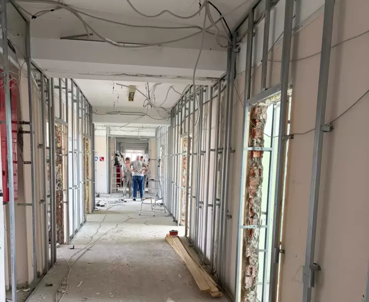 В Ейской ЦРБ начался капитальный ремонт отделения реабилитации — Ейск Инфо